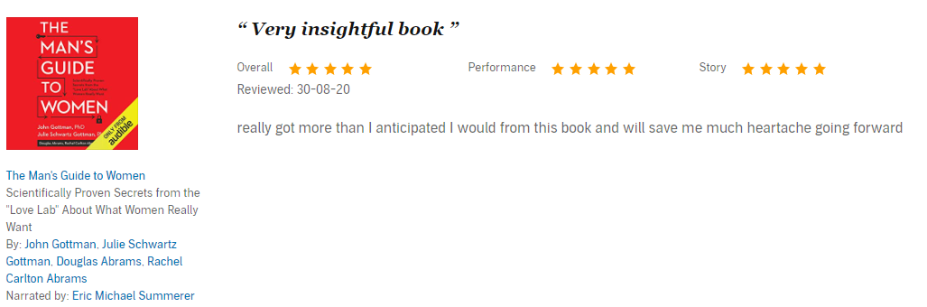The Mans Guide To Women By John Gottman Julie Schwartz Gottman